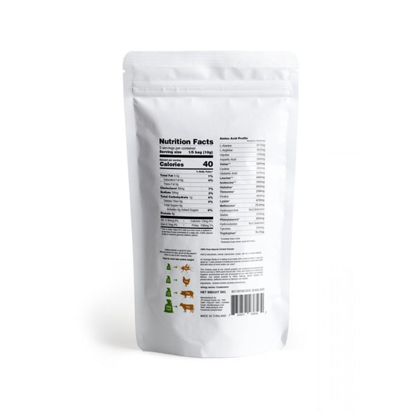 3 Pack's Edible Cricket Powder 100g Bag *Special Offer* - bugsdirect.com